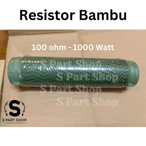 Jual Resistor Bambu 100r 1000 watt / 100ohm 1 KW Breaking Resistor ...