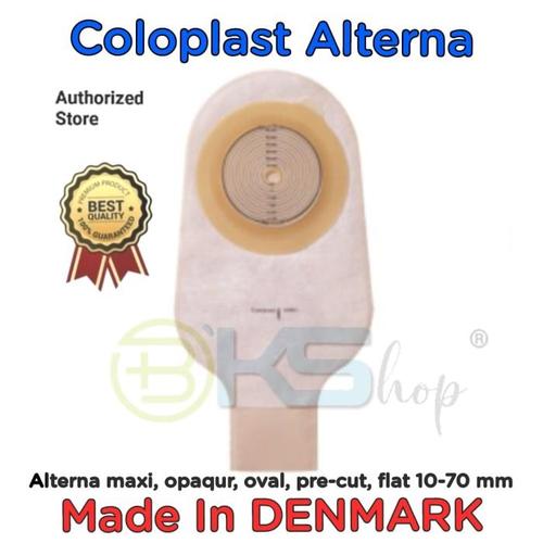 Jual KANTONG KOLOSTOMI/COLOSTOMY BAG COLOPLAST ALTERNA MAXI 1BOX ISI ...