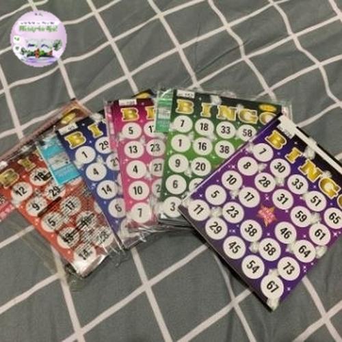 Jual BINGO CARD / KARTU BINGO 60lembar PER PACK MADE IN JAPAN - Jakarta ...