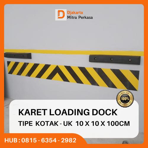 Jual Rubber loading dock kotak 10x10x100cm Rubber bumper loading dock ...