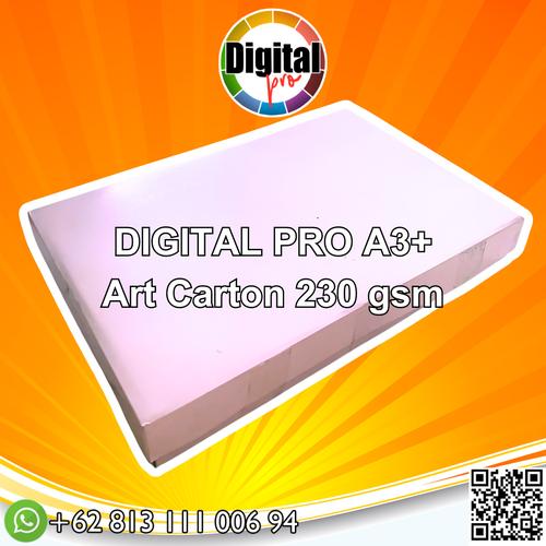 Jual Digital PRO Gloss Kertas Art Paper Carton 230 Gsm A3+ 250 Lembar ...