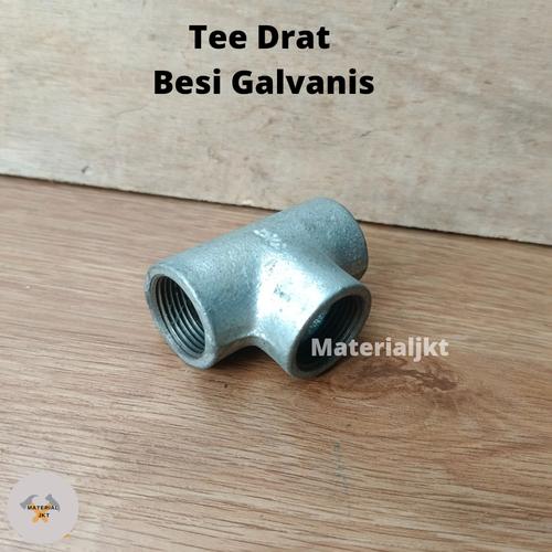Jual TEE BESI DRAT DALAM BESI GALVANIS, BISA DI LAS - 1 " - Jakarta ...