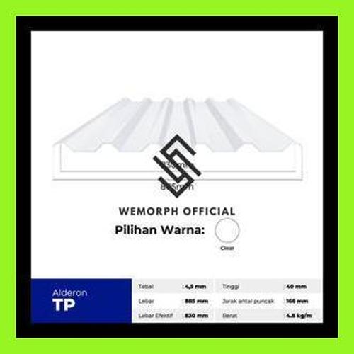 Jual Alderon Tp Atap Transparan - 4 Meter - Kota Medan - Wemorph ...