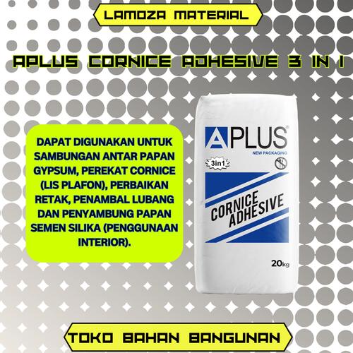 Jual Dempul Gypsum Merk Aplus 1zak / Harga Ecer 1kg - 1KG - Kota ...