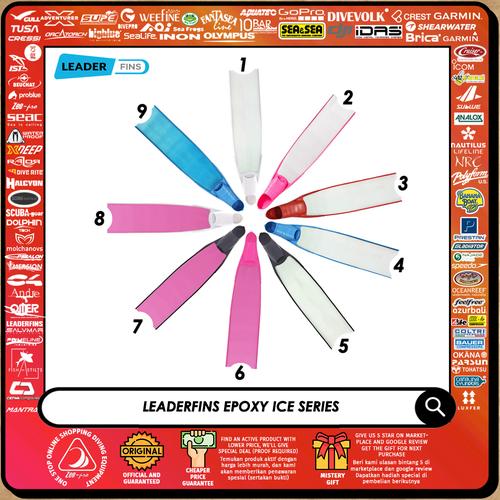 Jual Long fins Freediving Leaderfins Epoxy Ice Fiberglass Forza ...