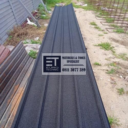 Jual Atap Spandek Pasir 0,45 mm x 750 mm - Hitam, 6 m - Kota Surabaya ...