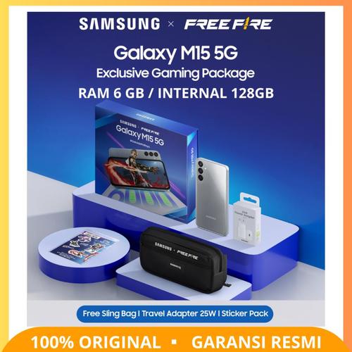 Jual [DISC] SAMSUNG GALAXY M15 5G 6/128 GB EXCLUSIVE GAMING PACKAGE ...