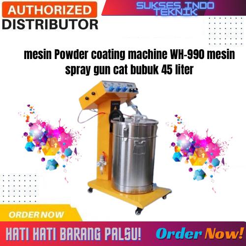 Jual mesin Powder coating machine WH-990 mesin spray gun cat bubuk 45 ...