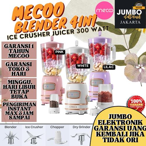Promo Mecoo Blender Ice Crusher Juice Most Aesthetic 4 in 1 300 Low ...