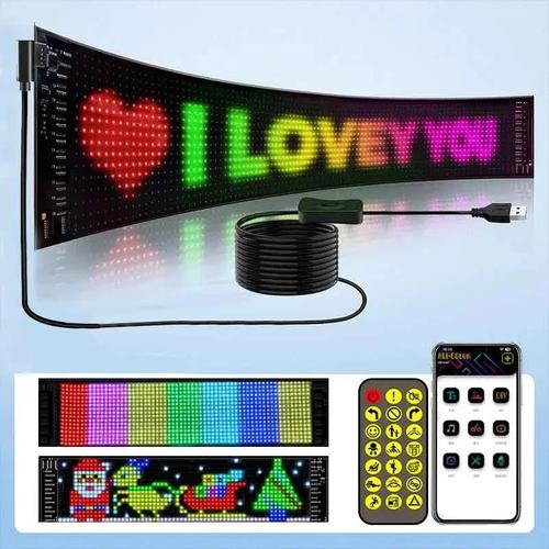 Jual Lampu LED Matrix Panel RGB Led Running Text Super Tipis LED 2121 ...