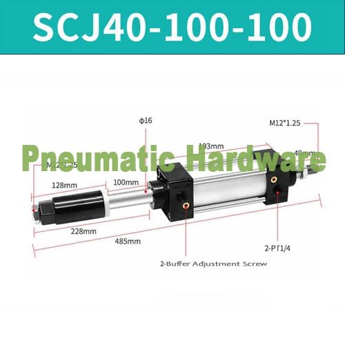 Jual SCJ40X100-100 SCJ 40X100-100 SCJ40-100-100 SCJ40*100-100 Bore 40mm ...