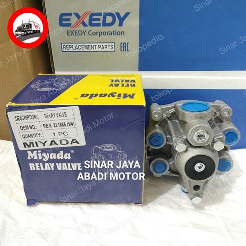 Jual RELAY VALVE RE 6 281865 (1/4) MIYADA RELAY VALVE EMERGENCY KURA ...