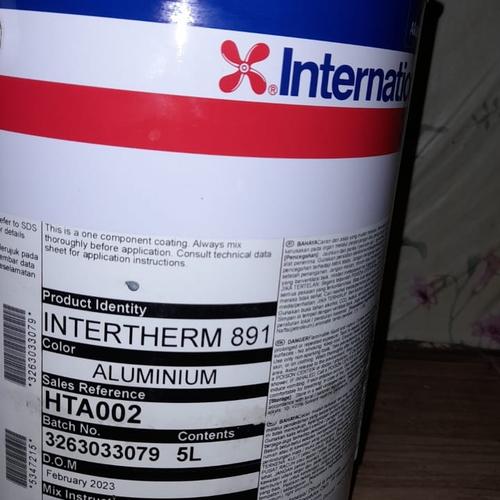 Jual International Paint - Intertherm 891 RAL 9006 (Aluminium) - Kab ...