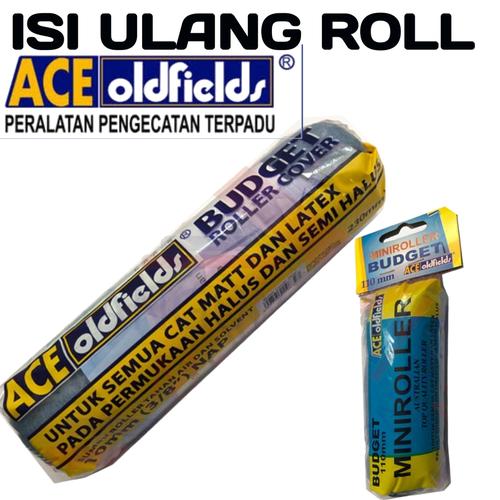 Jual Isi ulang/Refil roll cat tembok ace oldfields 230mm - Kota ...