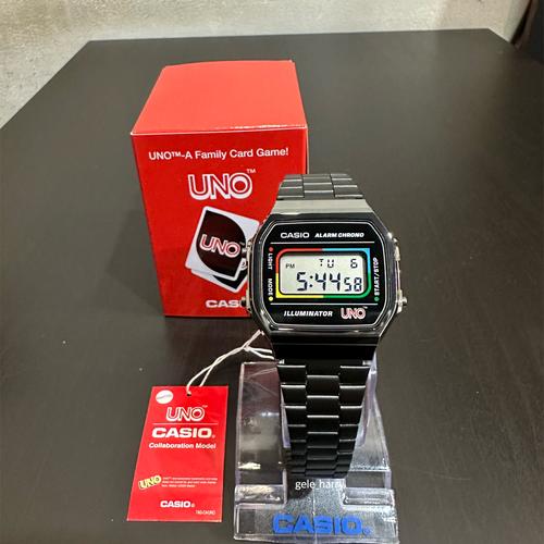 Jual Casio Vintage x UNO A168WEUC-1ADR / A168WEUC-1 / A 168WEUC-1 Uno ...