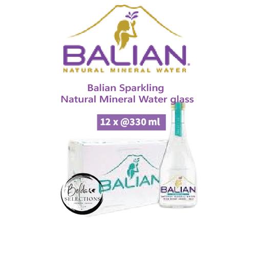 Jual Balian Sparkling Natural Mineral Water glass (330 ml & 750 ml ...