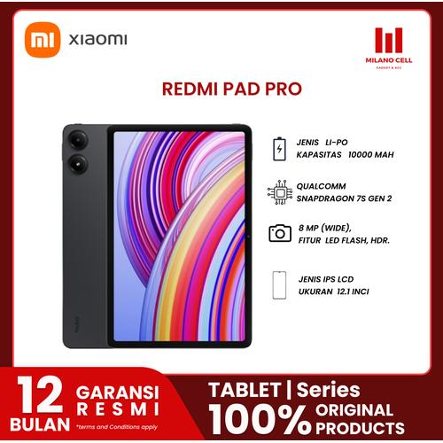 Promo Xiaomi Redmi Pad Pro 8/256GB - Snapdragon 7s Gen 2 Mobile ...