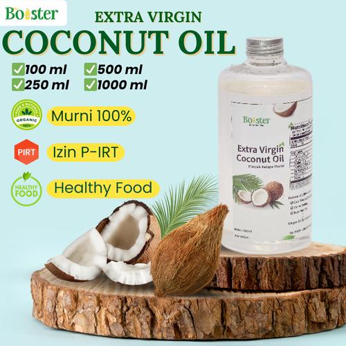 Promo Extra Virgin Coconut Oil, EVCO, EXTRA VIRGIN COCONUT OIL 1000ML 500ML 250ML 100ML, VCO, MY ...