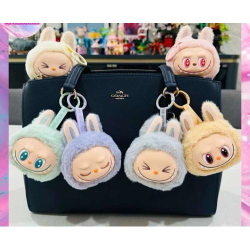 Jual labubu keychain gantungan tas kunci popmart premium - Biru Muda ...