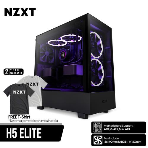 Promo NZXT H5 Elite Premium Compact Mid-tower ATX Case Cicil 0% 3x ... Promo NZXT H5 Elite Premium Compact Mid-tower ATX Case Cicil 0% 3x ...