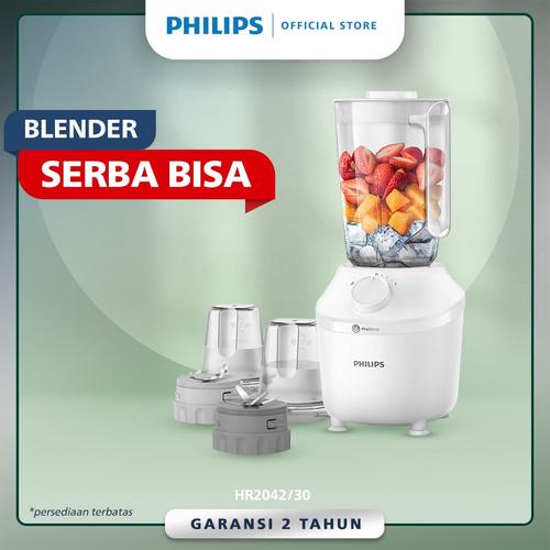 Jual Philips Blender 3000 Series - HR2042/30 Kapasitas 1L (Putih) Hasil ...