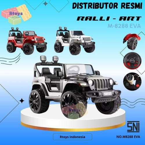 Jual Mainan Anak Mobil Aki Rally Art M8288 Dual EVA PMB REVERSIBLE ...