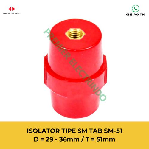 Jual Isolator Busbar Holder TAB SM-51 Merah M8 (29 - 36mm) - Kota Tangerang - PREMIER ELECTRINDO ...
