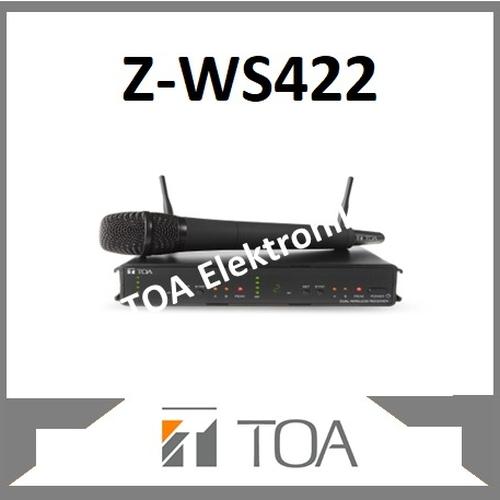 Jual Wireless Microphone TOA Z-WS422-AS (2 Mic HandHeld) - Jakarta ...