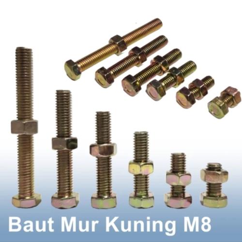 Jual BAUT MUR KUNINGAN M8 - M8 X 70 - Kota Bandar Lampung - Indo Teknik ...