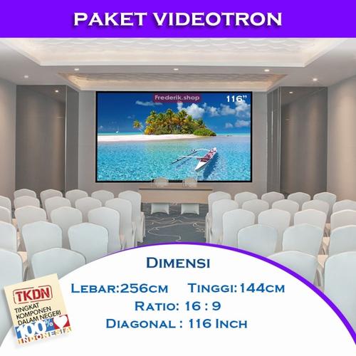 Jual 116" INCH TKDN Videotron LED Indoor P2.5 Cabinet Module Fix ...