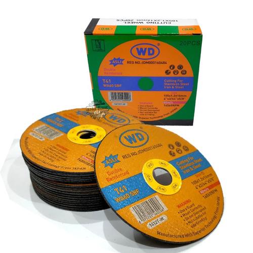 Jual Cutting Wheel WD 4 in ORIGINAL / cutting wheel WD asli / batu ...