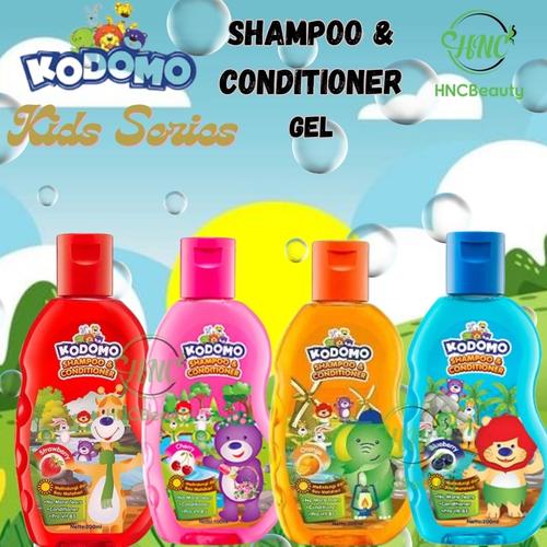 Jual KODOMO Shampoo & Conditioner Gel 45ml 100ml 200ml - Shampoo Sampo Anak Harum Buah-Buahan ...