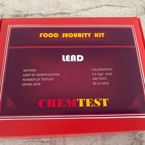 Jual Lead / Chemtest / Food Security Kit / Test Kit / 100 Tests ...