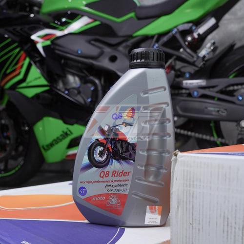 Jual Oli Motor Q8 Rider 20W 50 1 Liter Harley Davidson all type Full ...