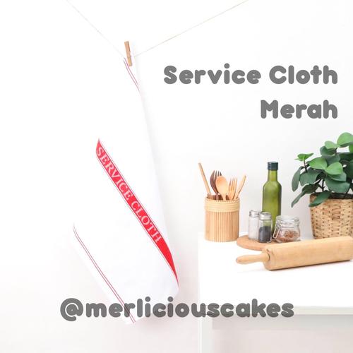 Jual Service Cloth Merah Serbet Dapur Kain Lap Tangan Kitchen Towel ...