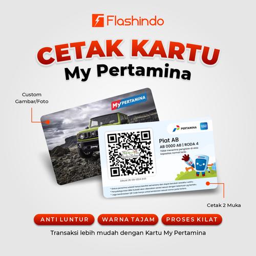 Jual Cetak Kartu / ID Card My Pertamina Custom Gambar / Foto Satuan ...
