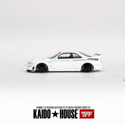 Jual Mini GT Nissan Skyline GT-R (R33) GReddy V1 - Kaido House - Kota ...