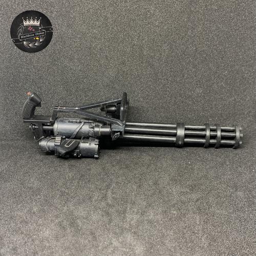 Jual Miniatur Gattling Gun Terminator Hot Toys Kitbash Scale 1/6 ...