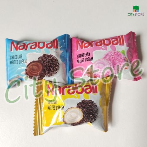 Promo [1 PCS] ECER Naraya NARABALL Biscuit Wafer Ball Original ...