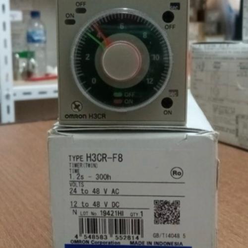 Jual TIMER OMRON H3CR-F8 12-24VDC 8 PIN ORIGINAL - Kota Surabaya ...
