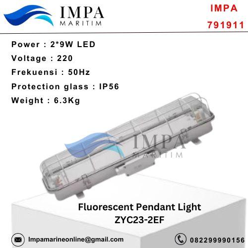Jual Fluorescent Pendant Light Rumah Lampu Kapal ZYC23-2EF IMPA 791911 ...