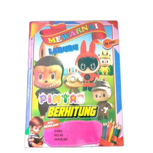 Jual buku mewarnai lrakter gambar labubu LABUBU - Kota Bekasi ...