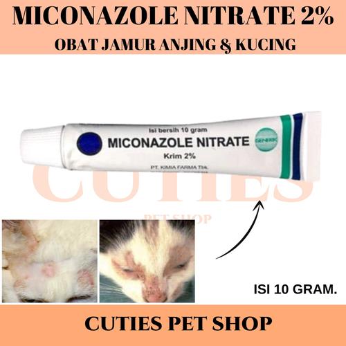 Jual SALEP OBAT JAMUR MICONAZOLE NITRATE 2% ANJING KUCING KURAP ...