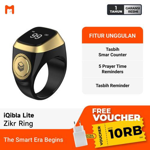 Promo iQibla Zikr Smart Ring Lite Cincin Tasbih Digital Original - Brown, 18mm - Jakarta Timur ...