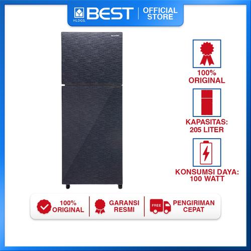 Promo Kulkas 2 Pintu SHARP SJ246XGMS Non Inverter Kapasitas 205 Liter Cicil 0% 3x - Jakarta ...