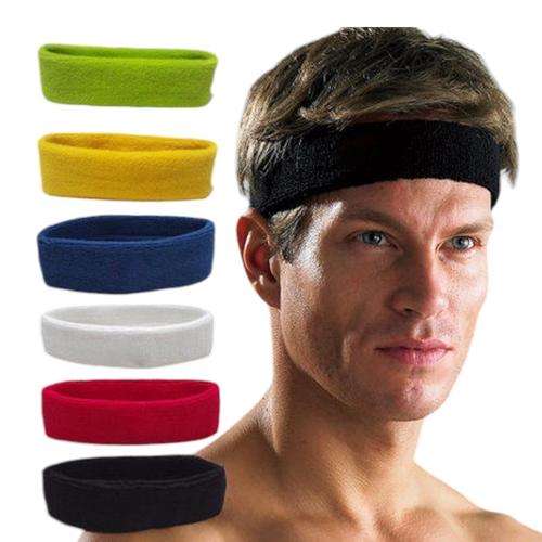 Jual HEADBAND TEBAL IMPORT SPORT PRIA DAN WANITA POLOS - TEBAL HITAM ...