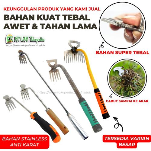 Promo Alat Pencabut Rumput Liar Gulma Akar Tanaman Liar Berkebun Taman ...