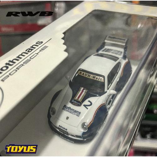 Jual Top Models - RWB X LBWK Porsche RWB 993 Rothmans Blue White ...