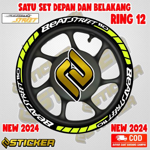 Jual STIKER VELG HONDA NEW BEAT STREET 2024 RING 12 STIKER VELG ...