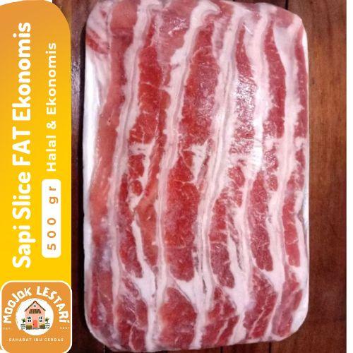 Jual Daging Sapi Slice FAT EKONOMIS 500gr beku Halal Frozen - Kab ...